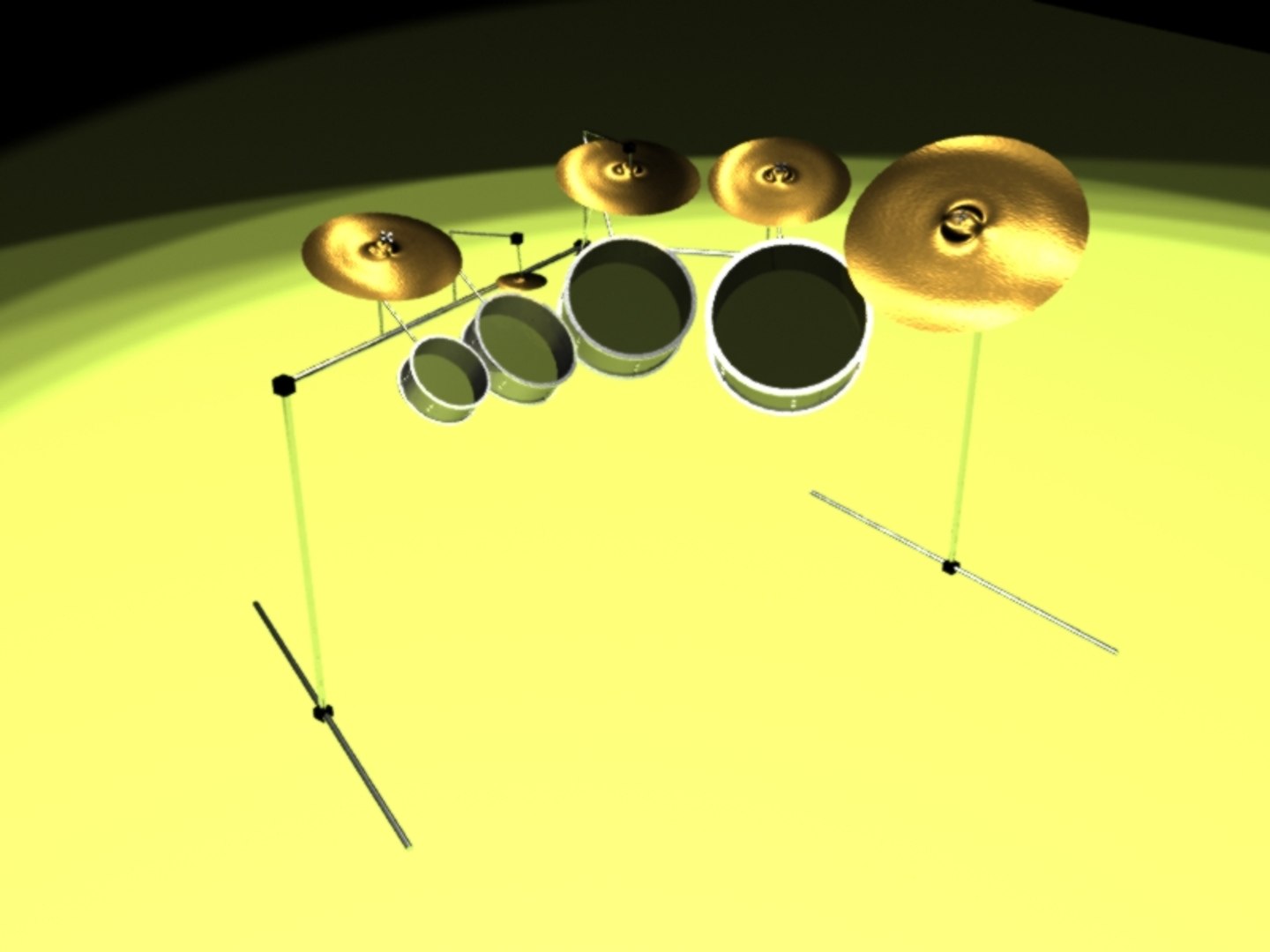 Free Max Model Drum Set