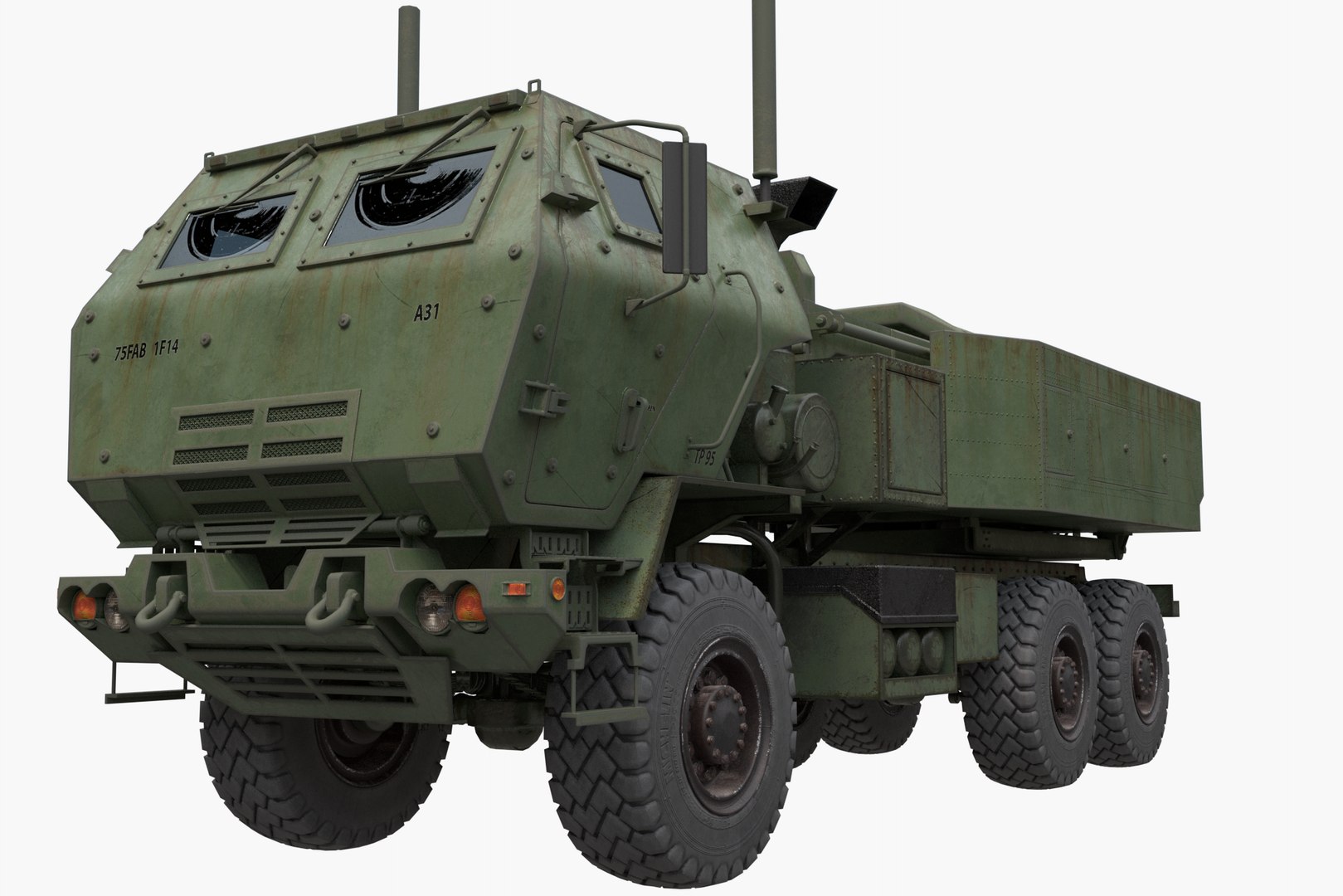 M142 HIMARS 3D Model - TurboSquid 1997893