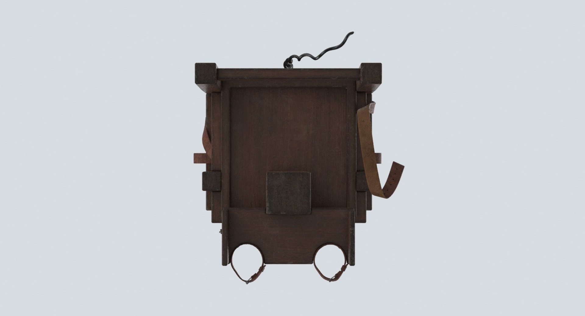 3D Electric-chair---loose-straps Model - TurboSquid 1149140