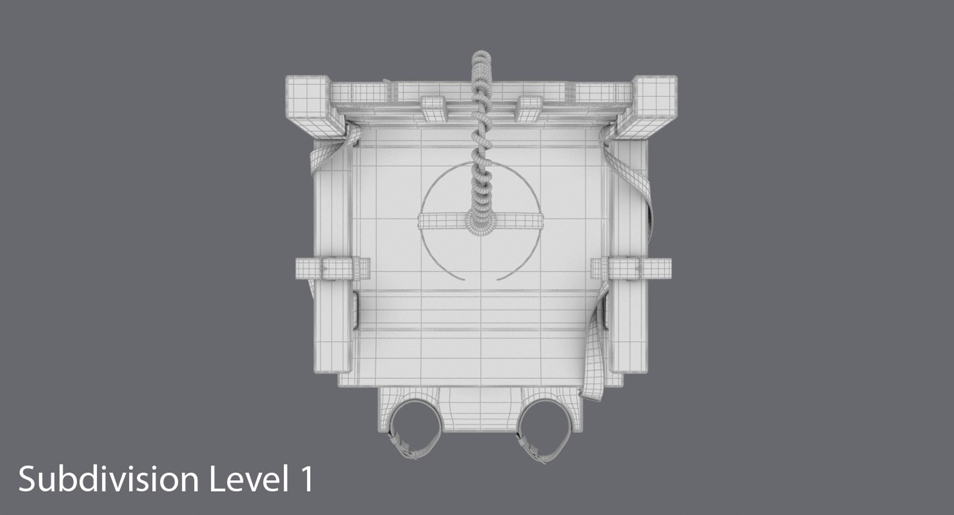 3D Electric-chair---loose-straps Model - TurboSquid 1149140