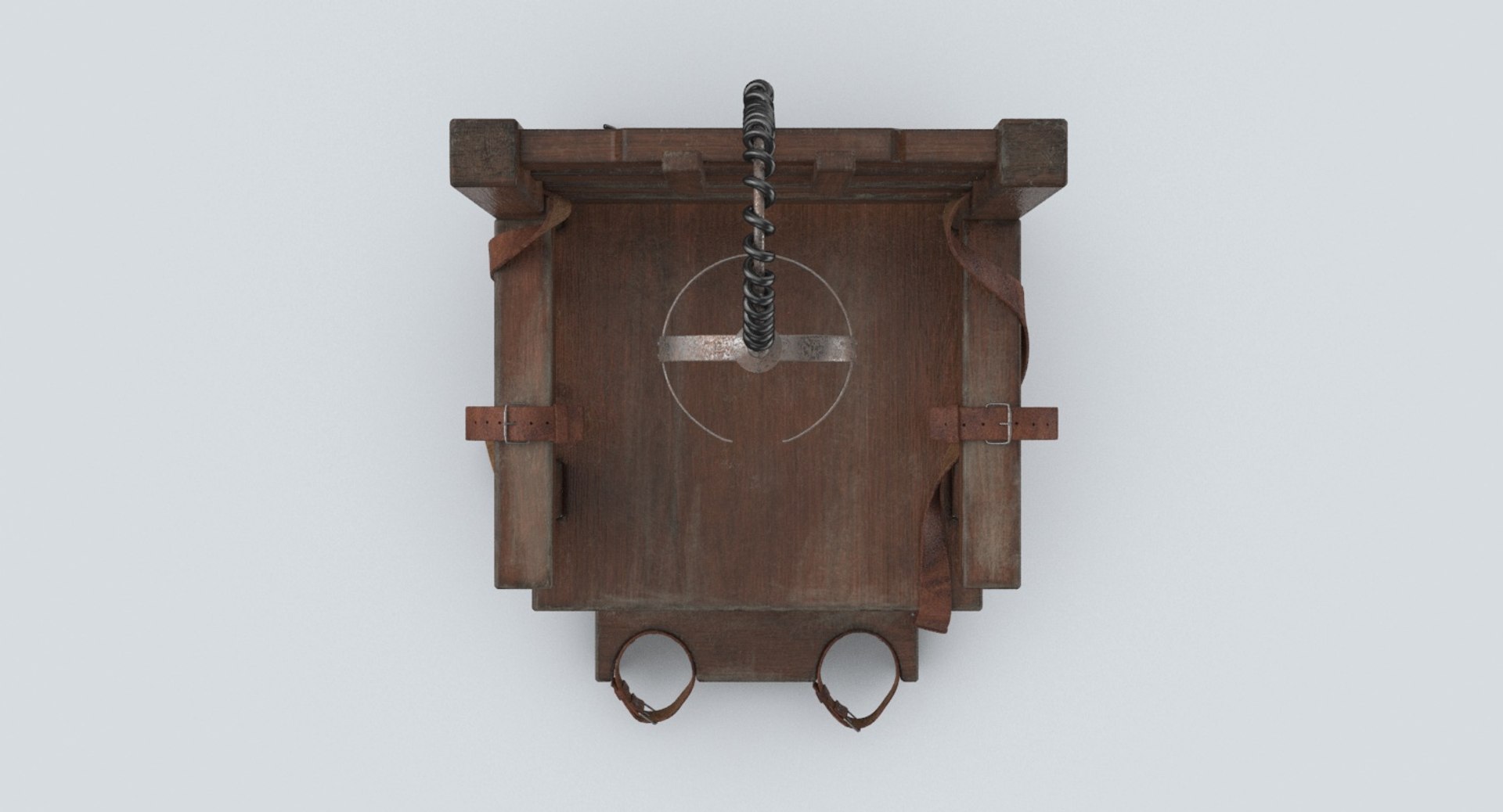 3D Electric-chair---loose-straps Model - TurboSquid 1149140