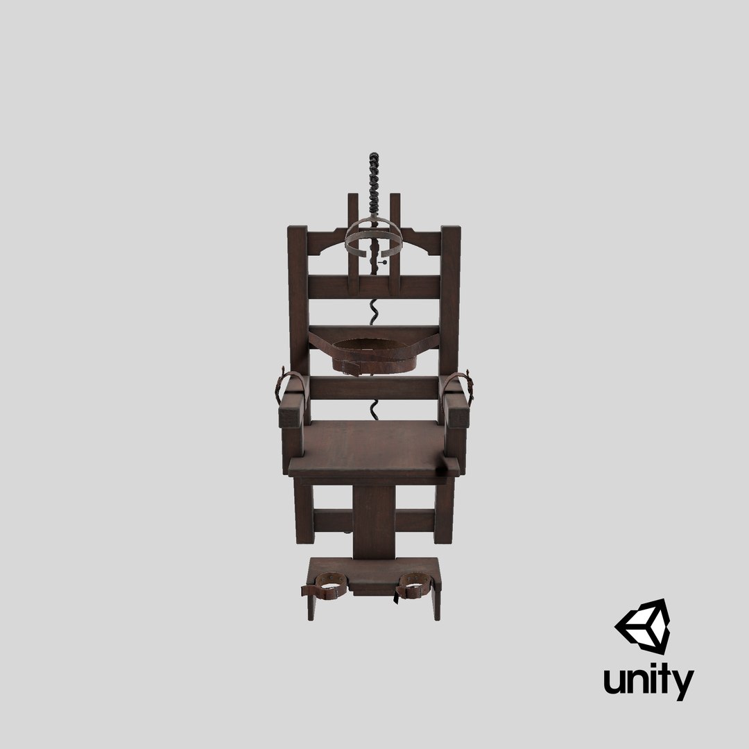 3D Electric-chair---loose-straps Model - TurboSquid 1149140