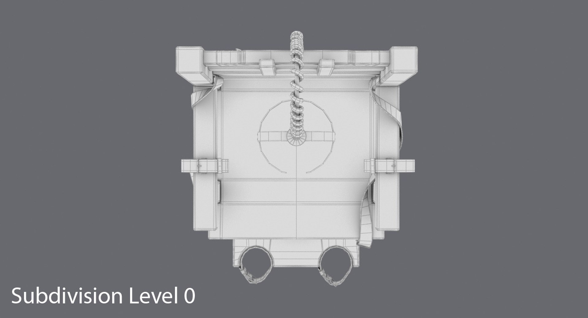 3D Electric-chair---loose-straps Model - TurboSquid 1149140