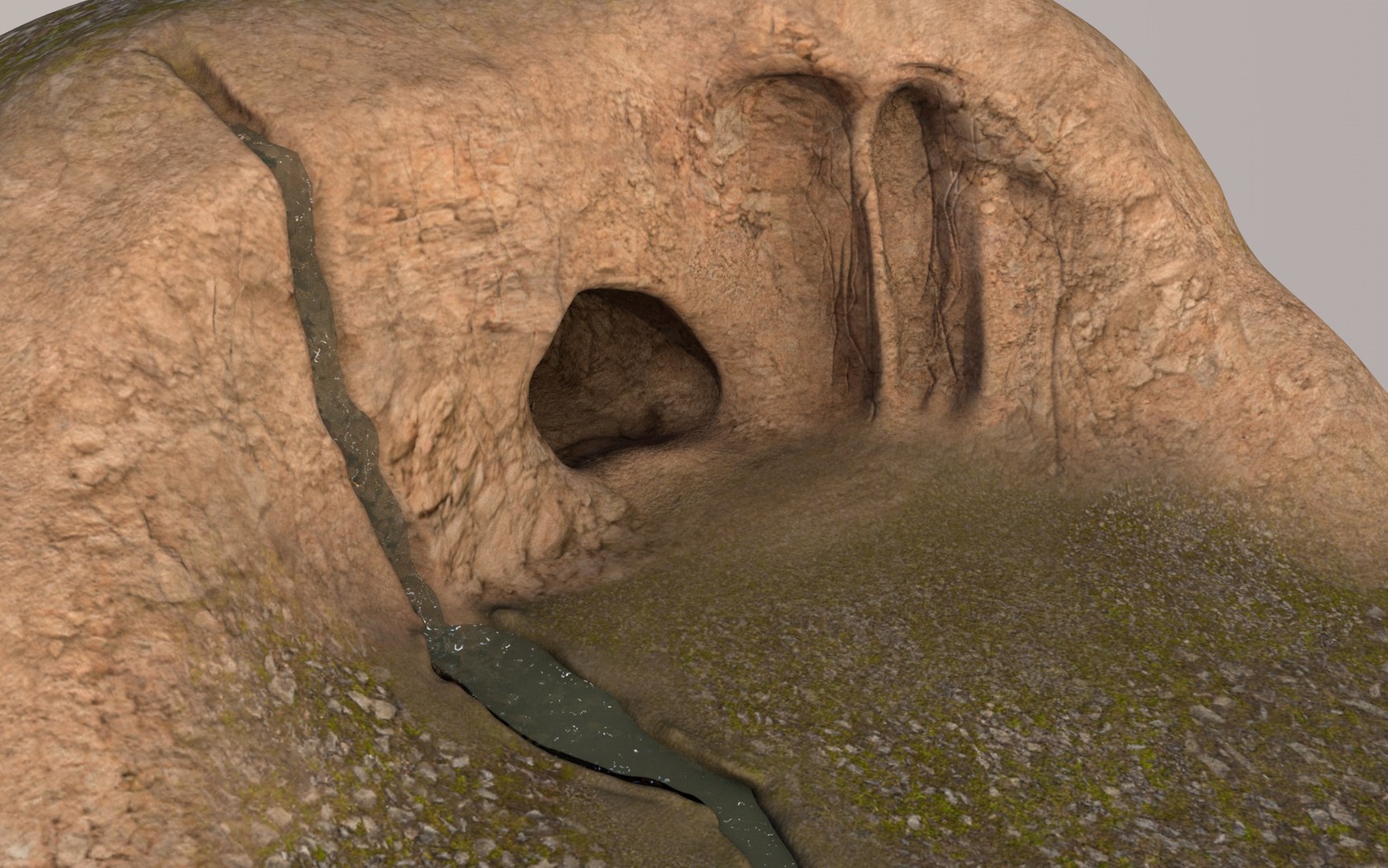3d Water Cave
