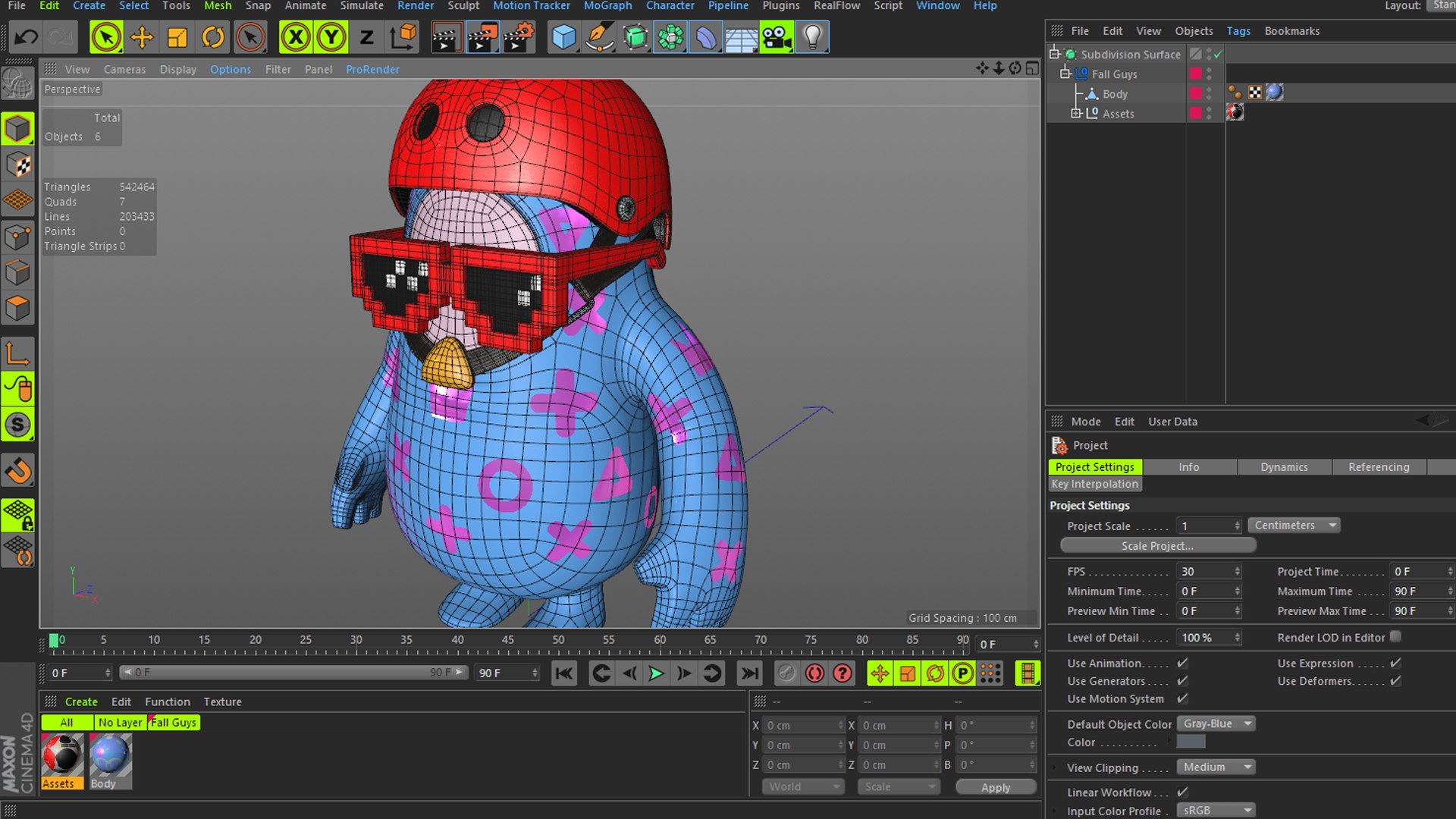 Fall Guys Game Character and Assets 8K 3D model - TurboSquid 1919197