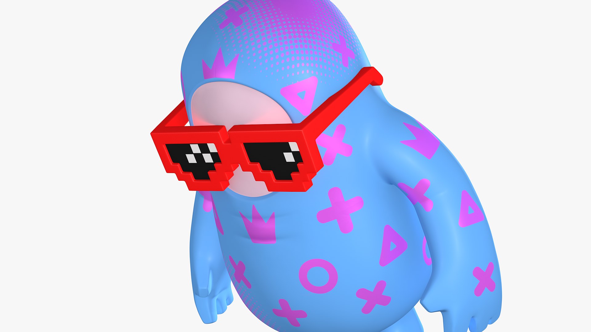 Fall Guys Game Character and Assets 8K 3D model - TurboSquid 1919197