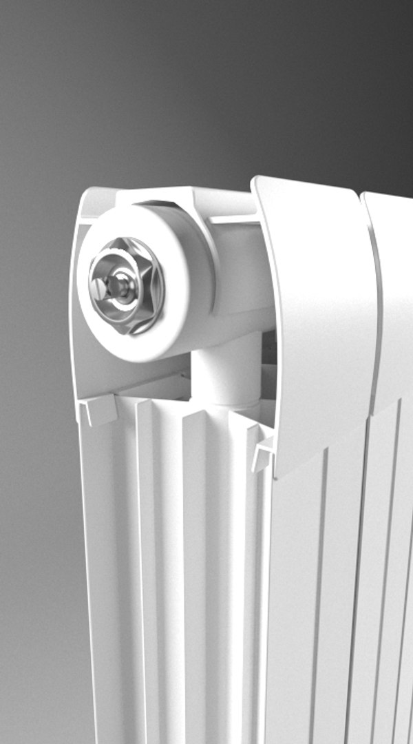 Vertical Radiator 3D Model - TurboSquid 1497932