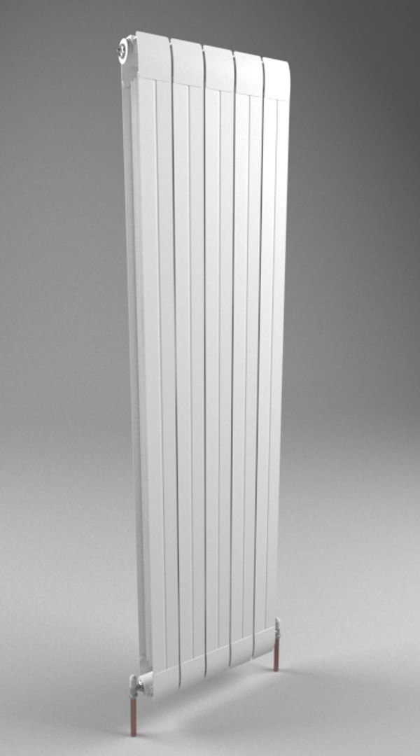 Vertical Radiator 3D Model - TurboSquid 1497932