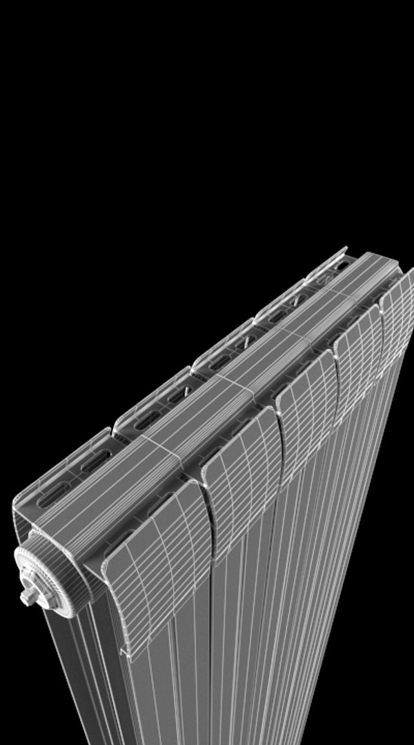 Vertical Radiator 3D Model - TurboSquid 1497932