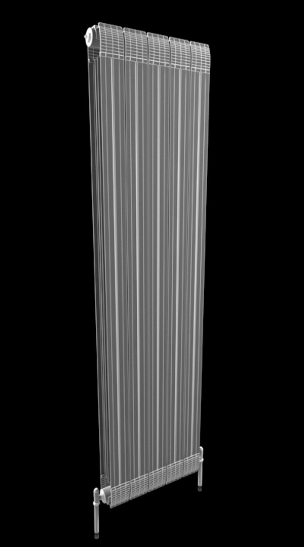 Vertical Radiator 3D Model - TurboSquid 1497932