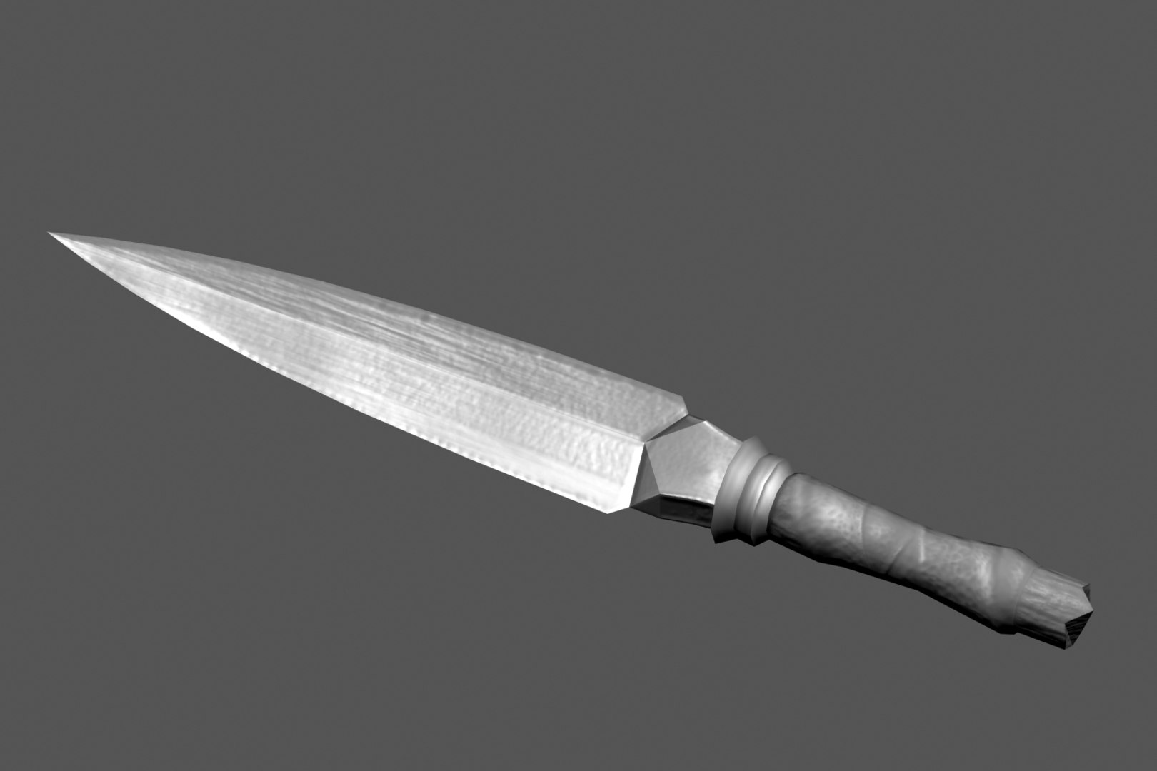low- dagger 3d x
