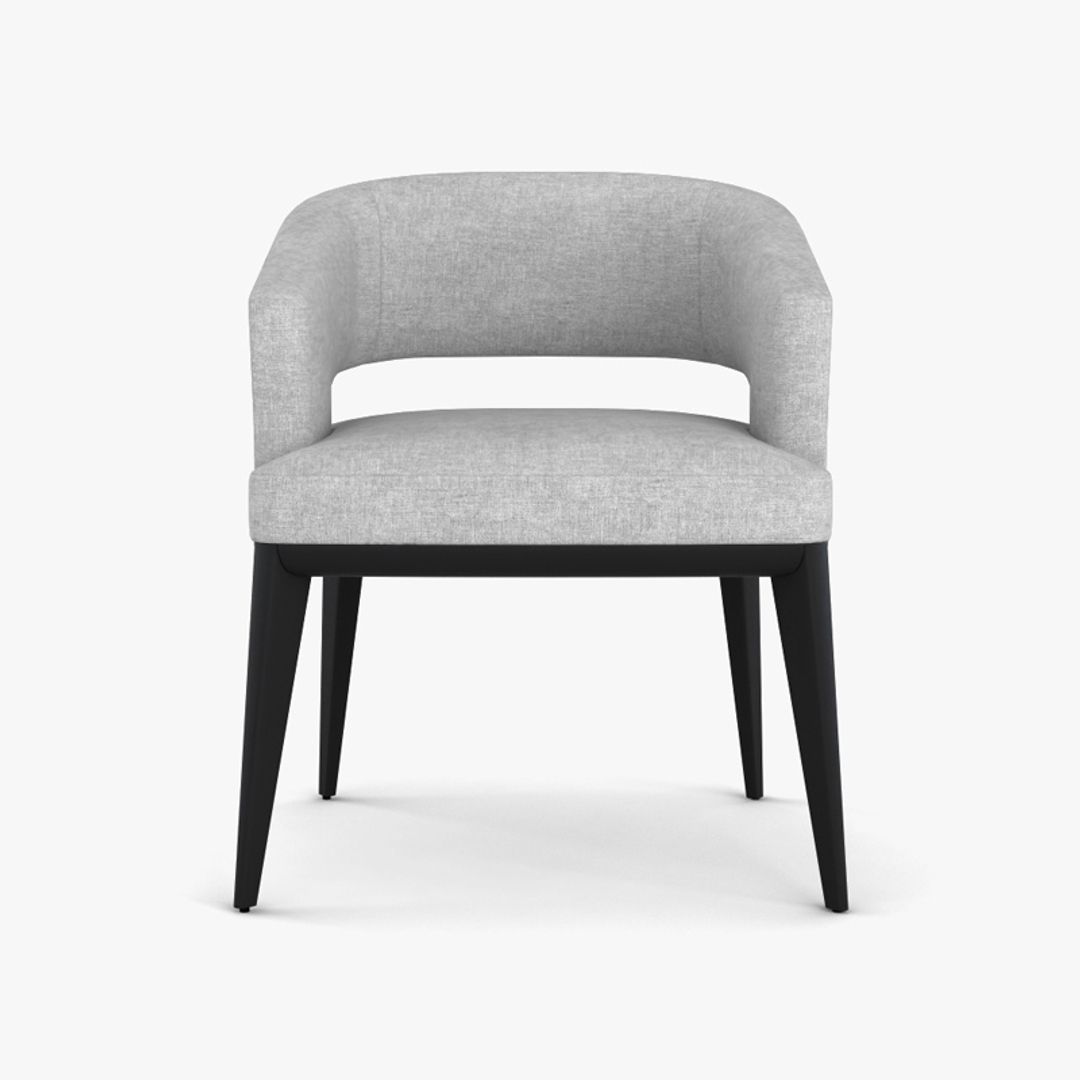 Holly Hunt Minerva Dining chair 3D model - TurboSquid 1881383