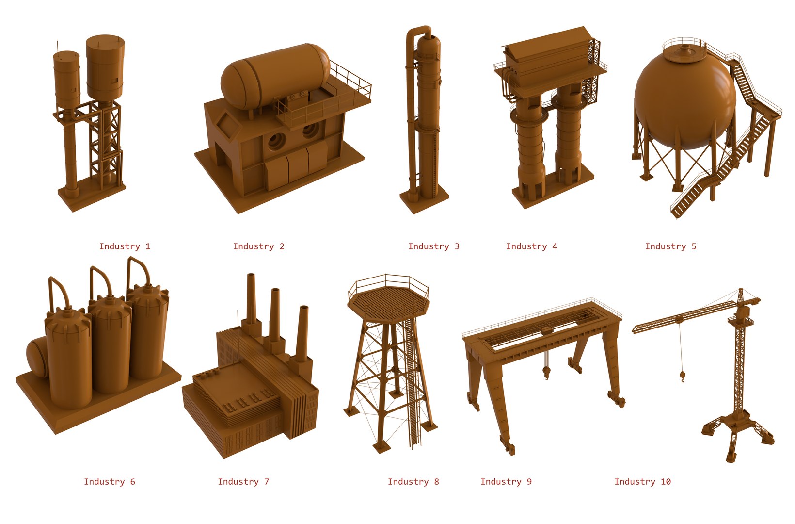 3D Kitbash Pack 150 PIECES - TurboSquid 2141643