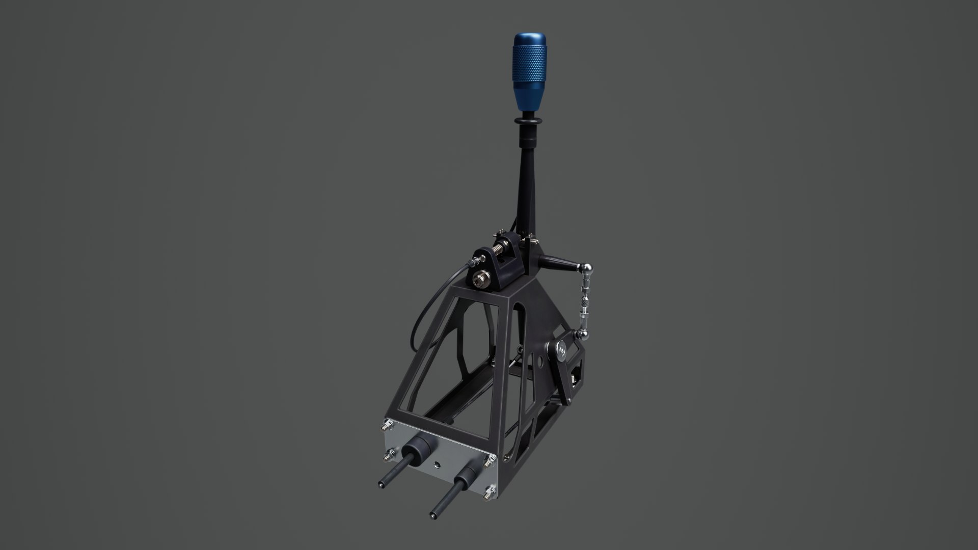 3D Short Shifter 01 - Variation A - Blue - TurboSquid 2370342