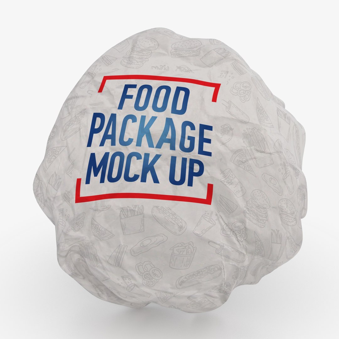 Burger Packing 3D Model - TurboSquid 1331356