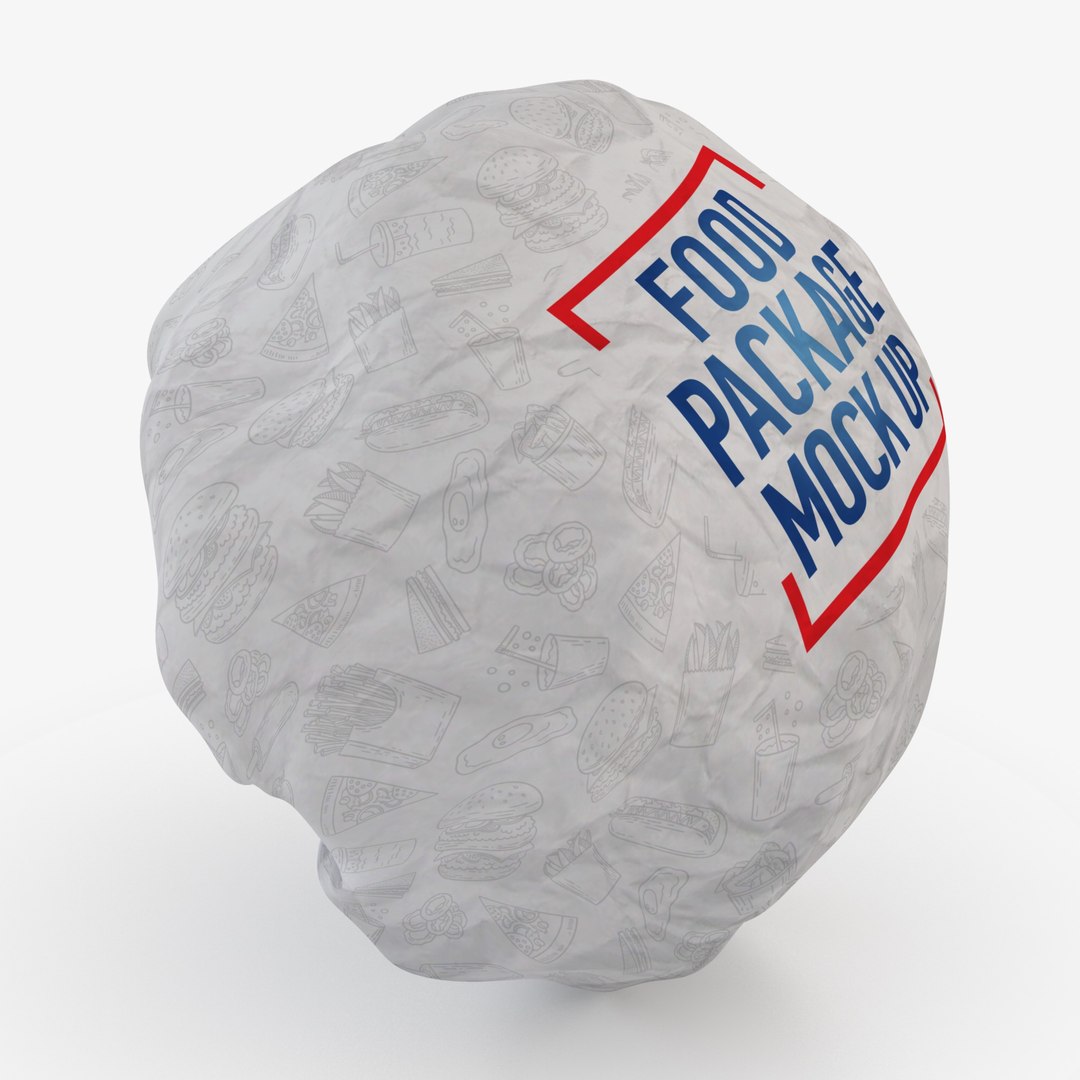 Burger Packing 3D Model - TurboSquid 1331356