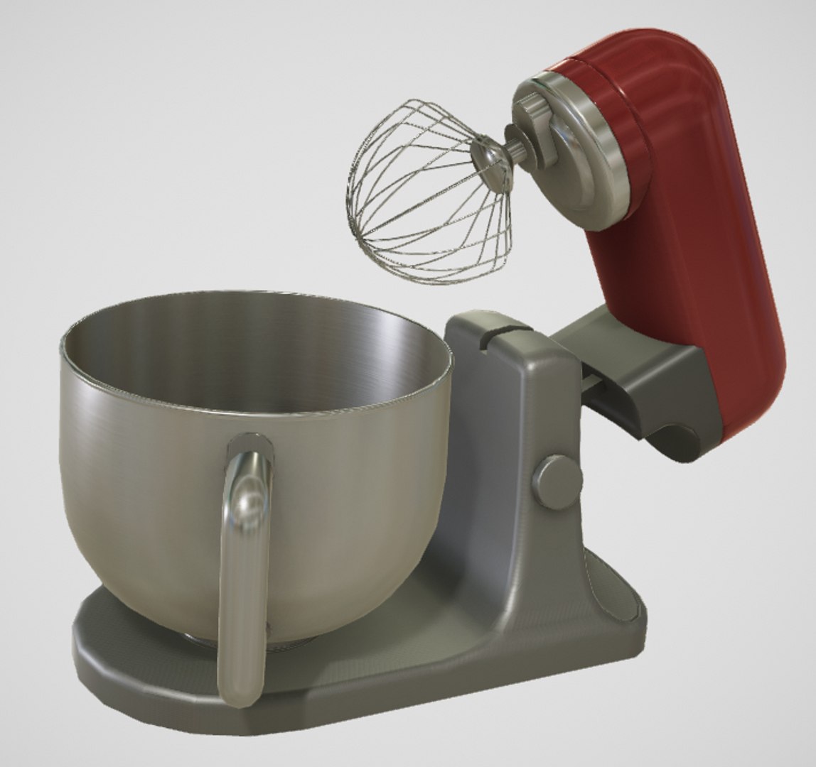 Kitchen Mixer 3D - TurboSquid 1477634