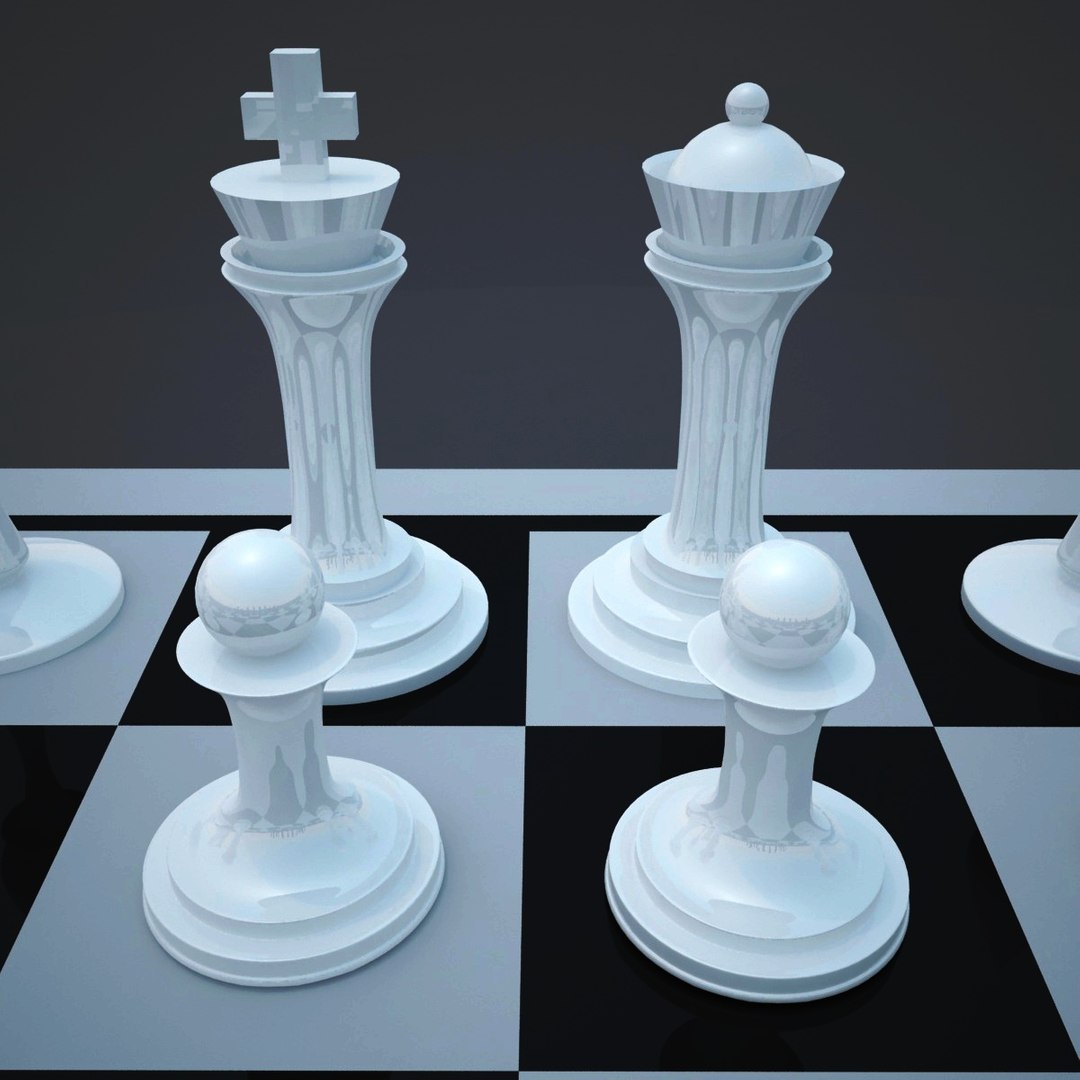 chess 3d model