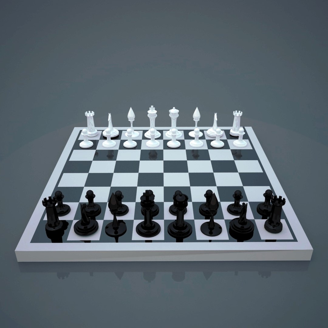 chess 3d model