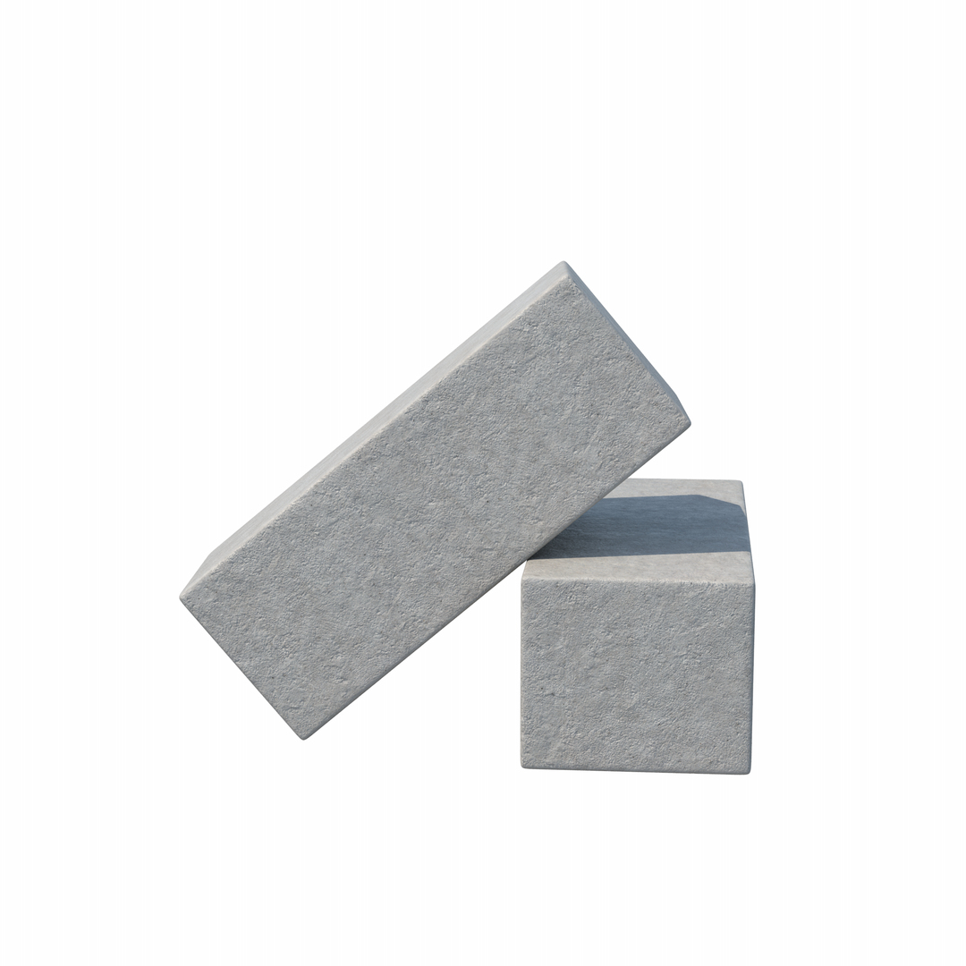 Concrete Blocks 3D Model - TurboSquid 2204089