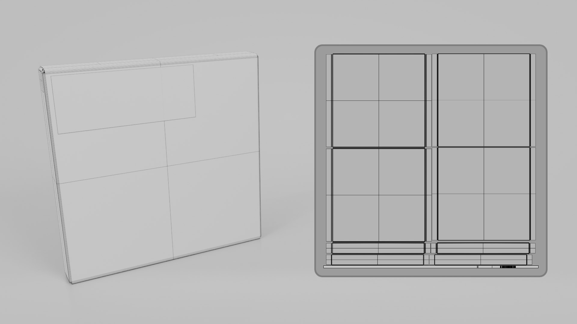 Cardboard Box R-044 - Rigged And Customizable 3D Model - TurboSquid 2415645