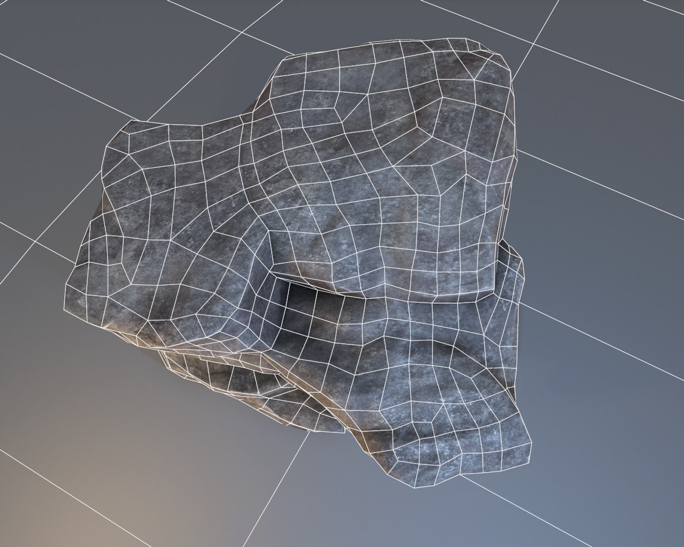 3d model ready rock pile