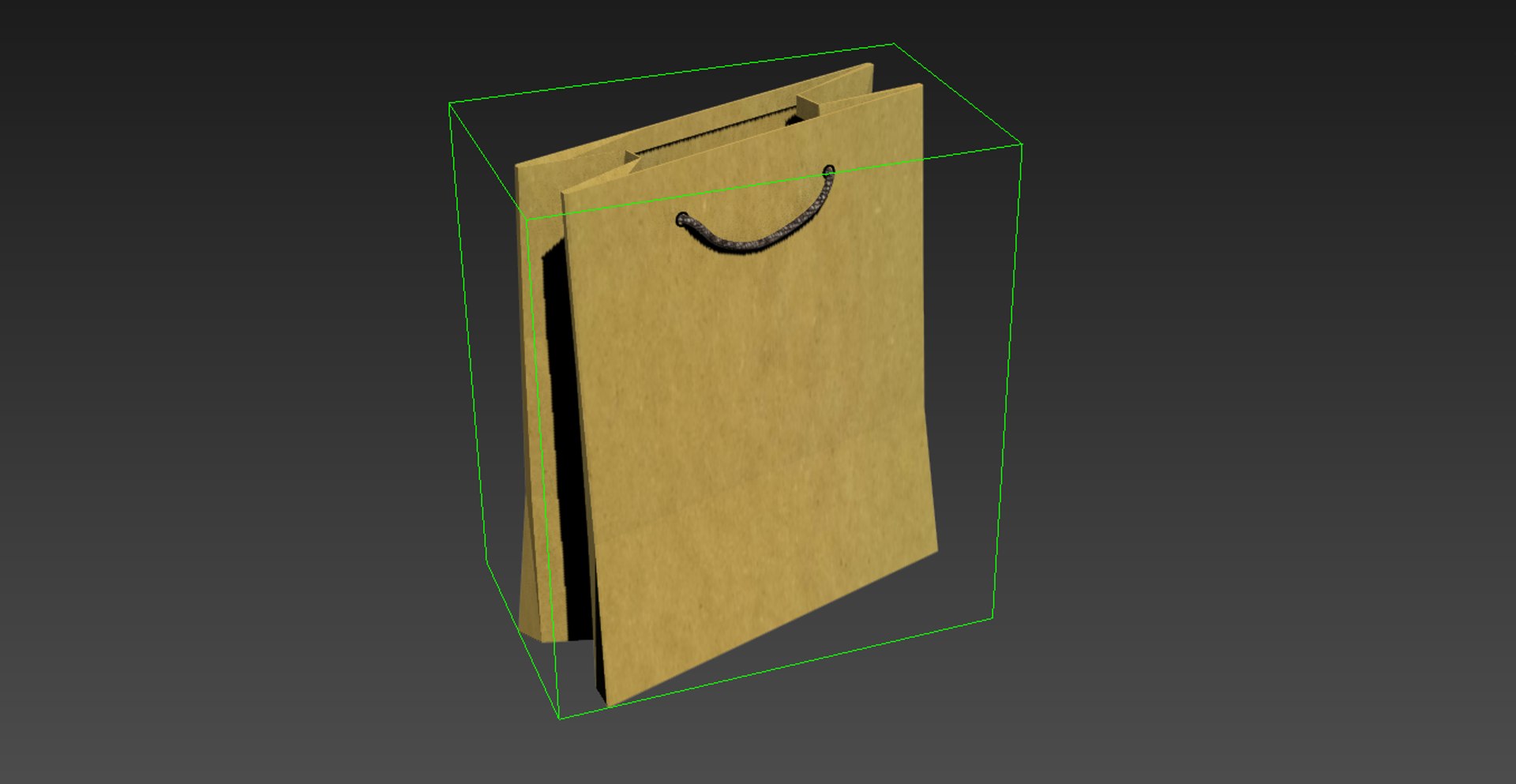 Paper Bag 3D Model - TurboSquid 1181333