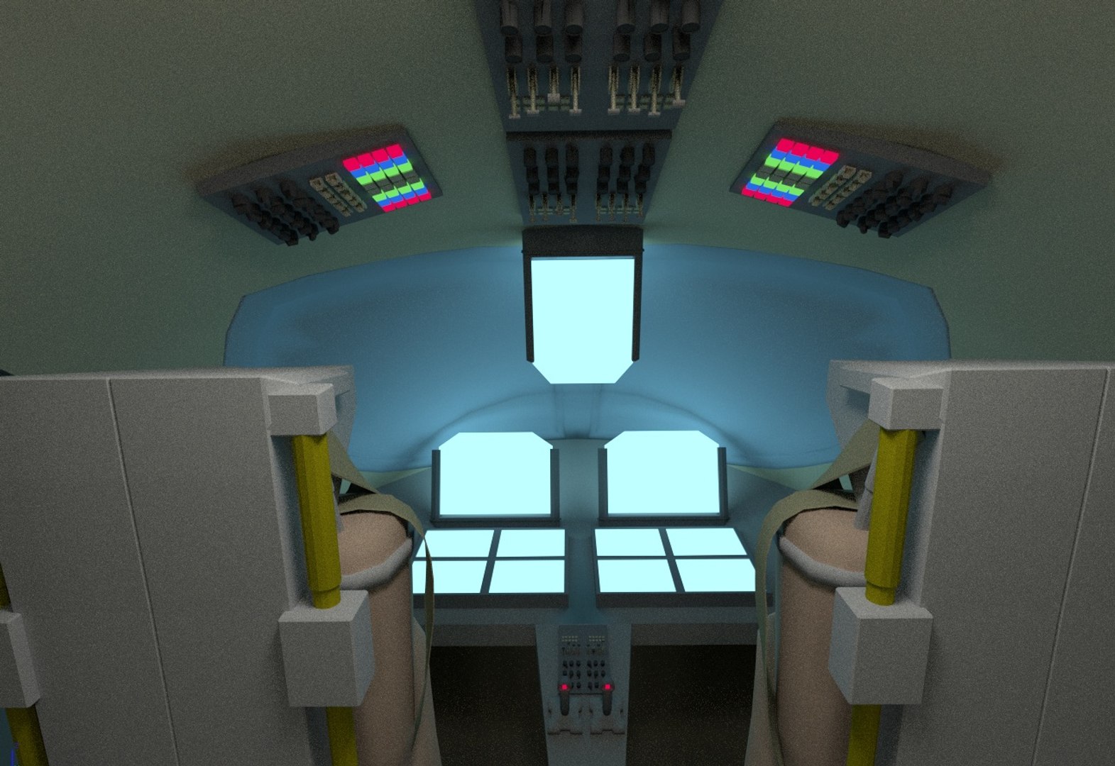 3d Space Shuttle Sci Fi