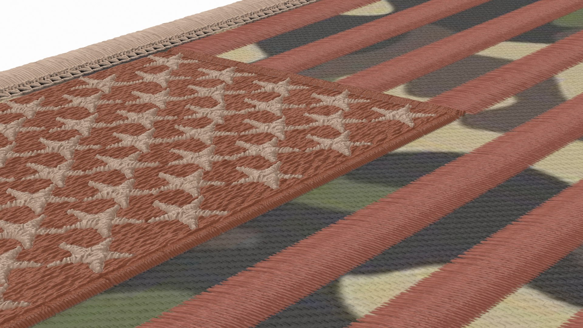 3D USA Desert Flag Patch - TurboSquid 2202050