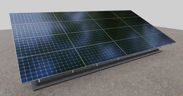 Solar Cell 3D Models for Download | TurboSquid