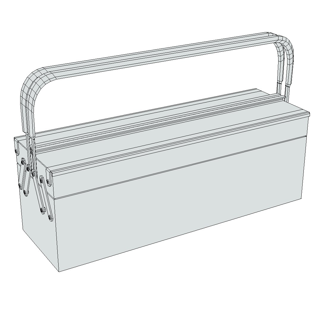 Generic Toolbox - Tools 3D Model - TurboSquid 1419418