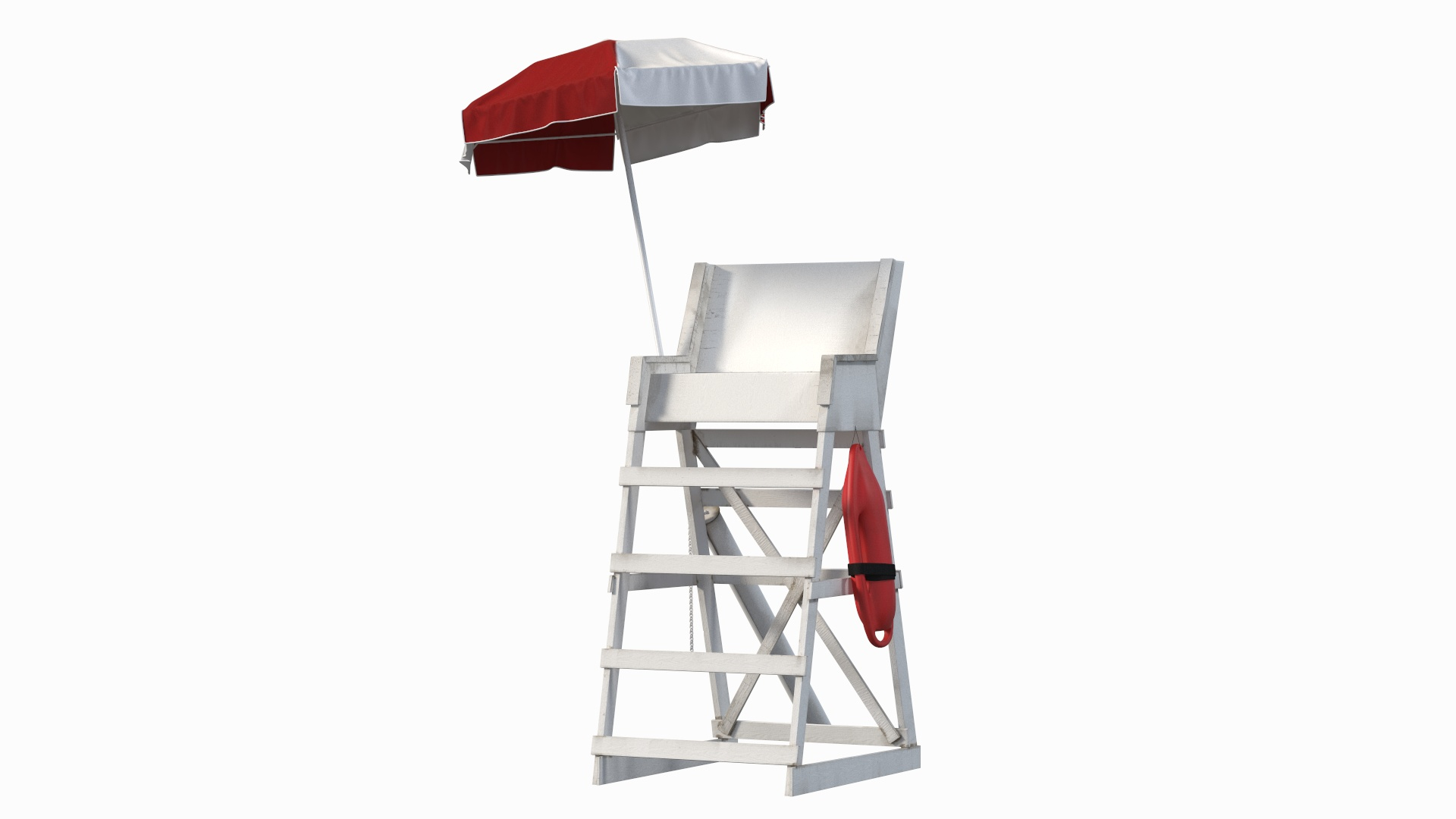 3D Lifeguard Chair Model - TurboSquid 2116270