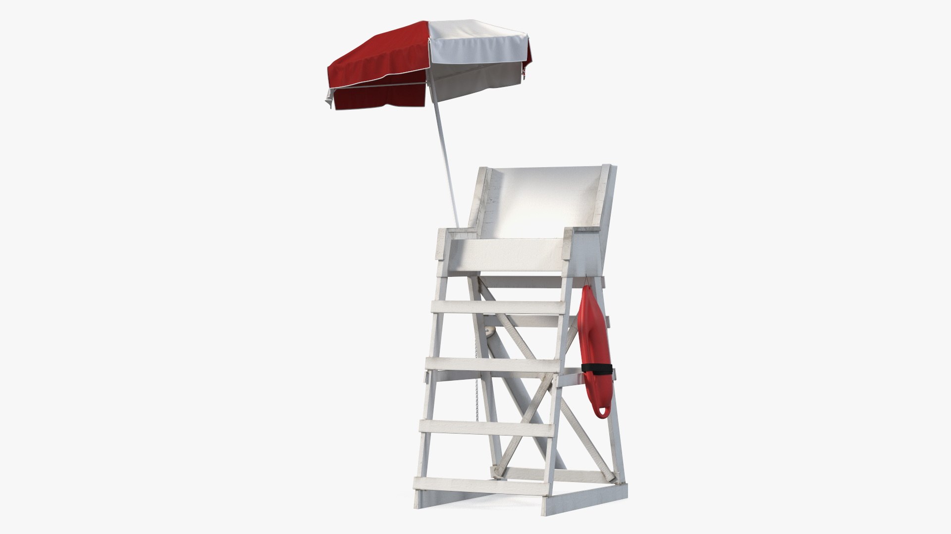 3D Lifeguard Chair model - TurboSquid 2116270