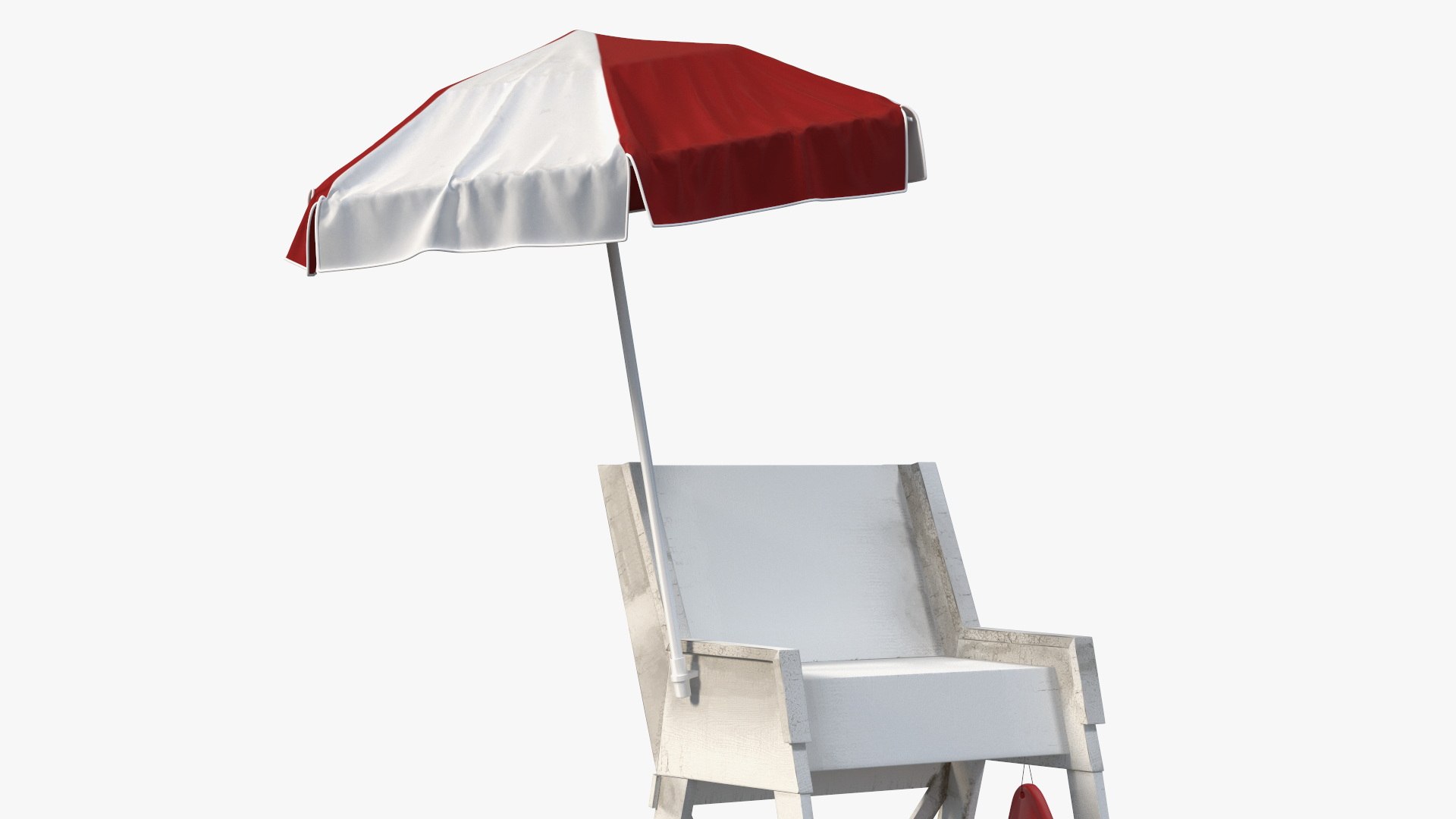 3D Lifeguard Chair model - TurboSquid 2116270