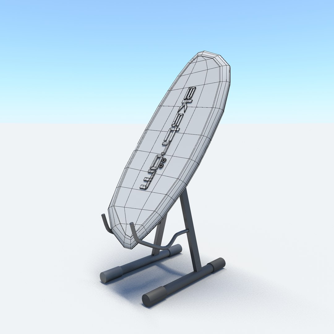 3D Model Surfboard V7 - TurboSquid 1169728