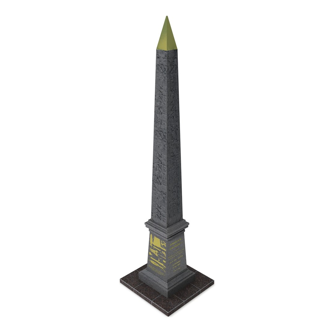 3d Model Obelisk