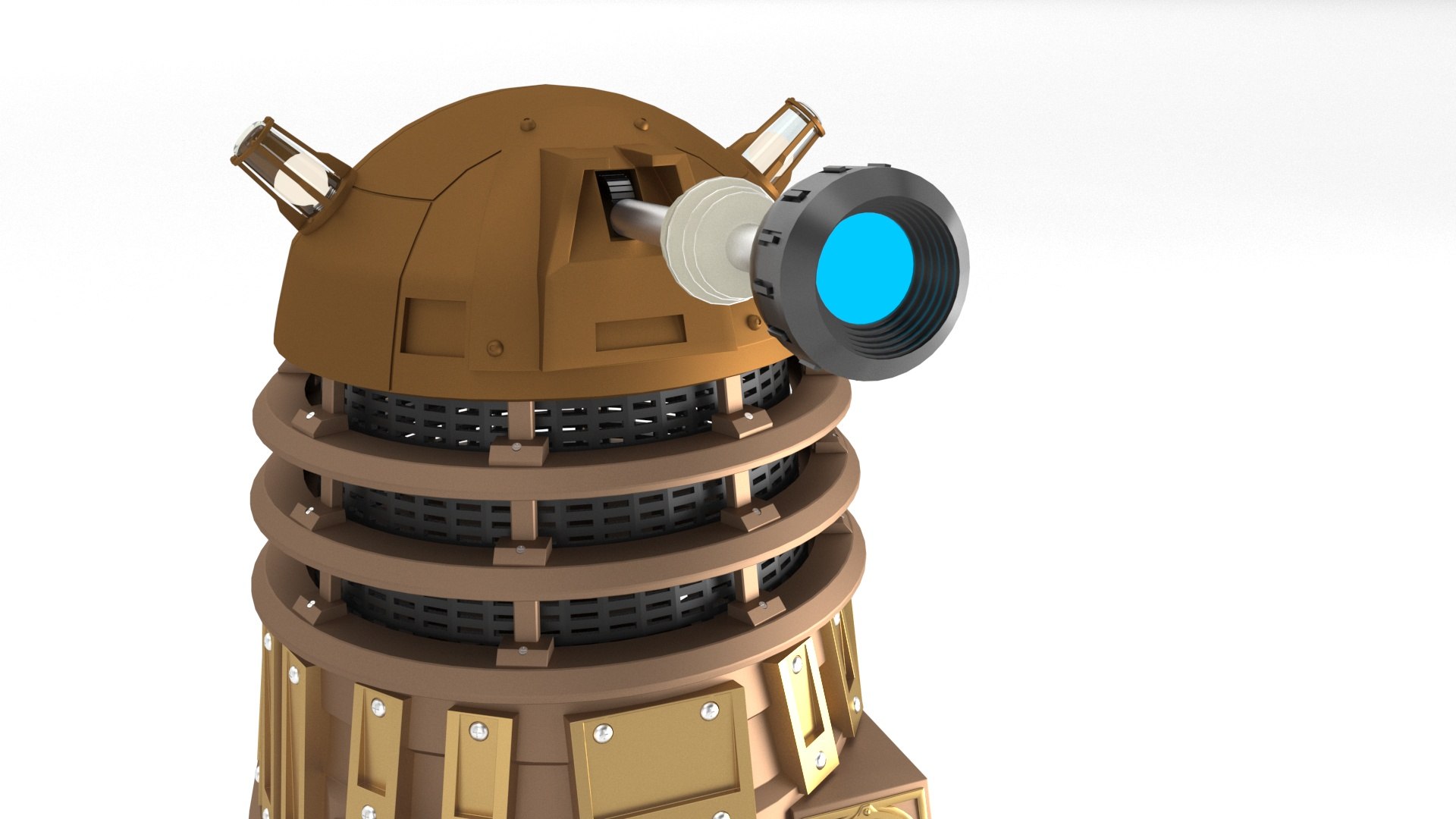 3D Dalek 2005 Version Model - TurboSquid 1950814