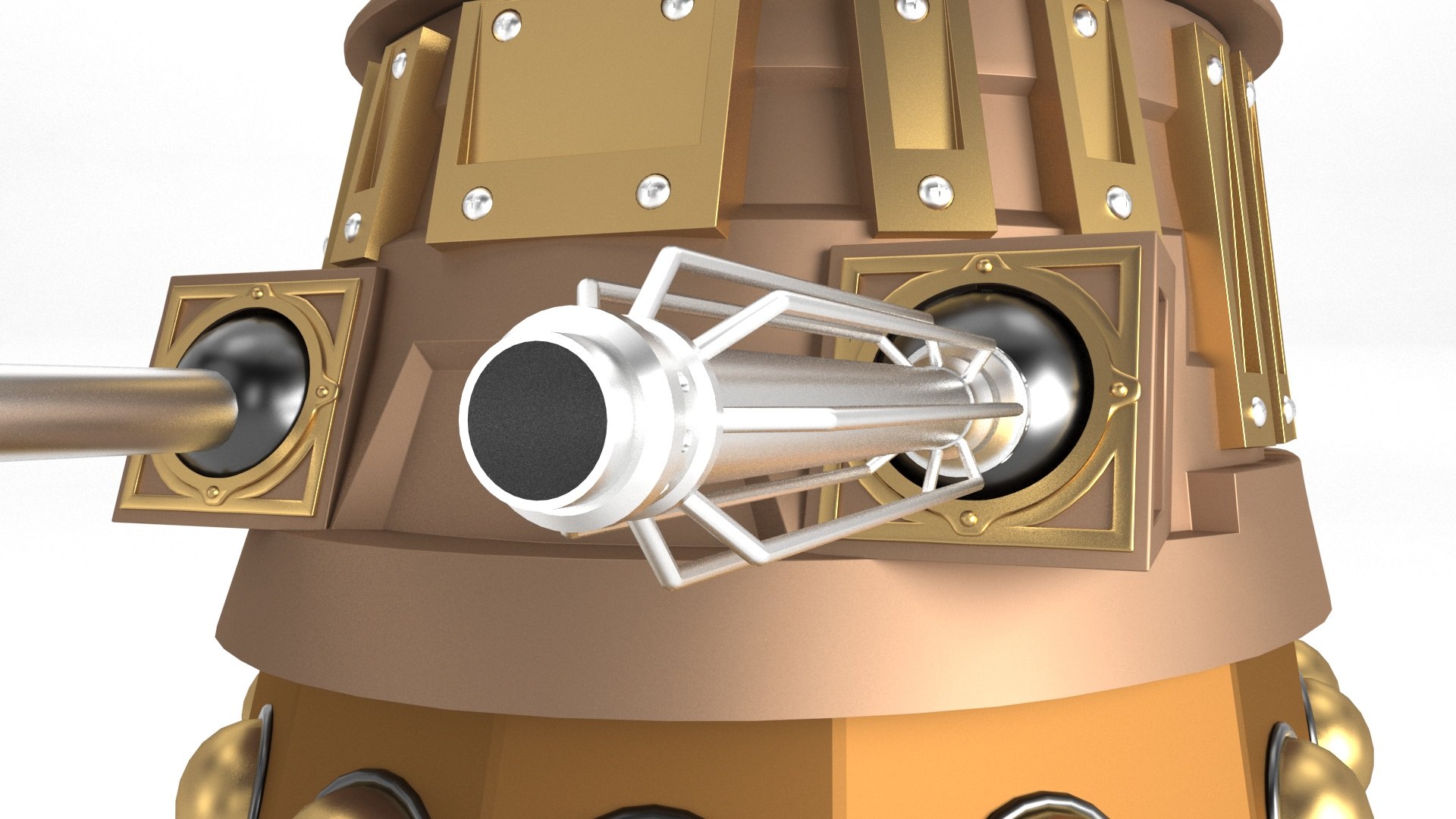 3D Dalek 2005 Version model - TurboSquid 1950814