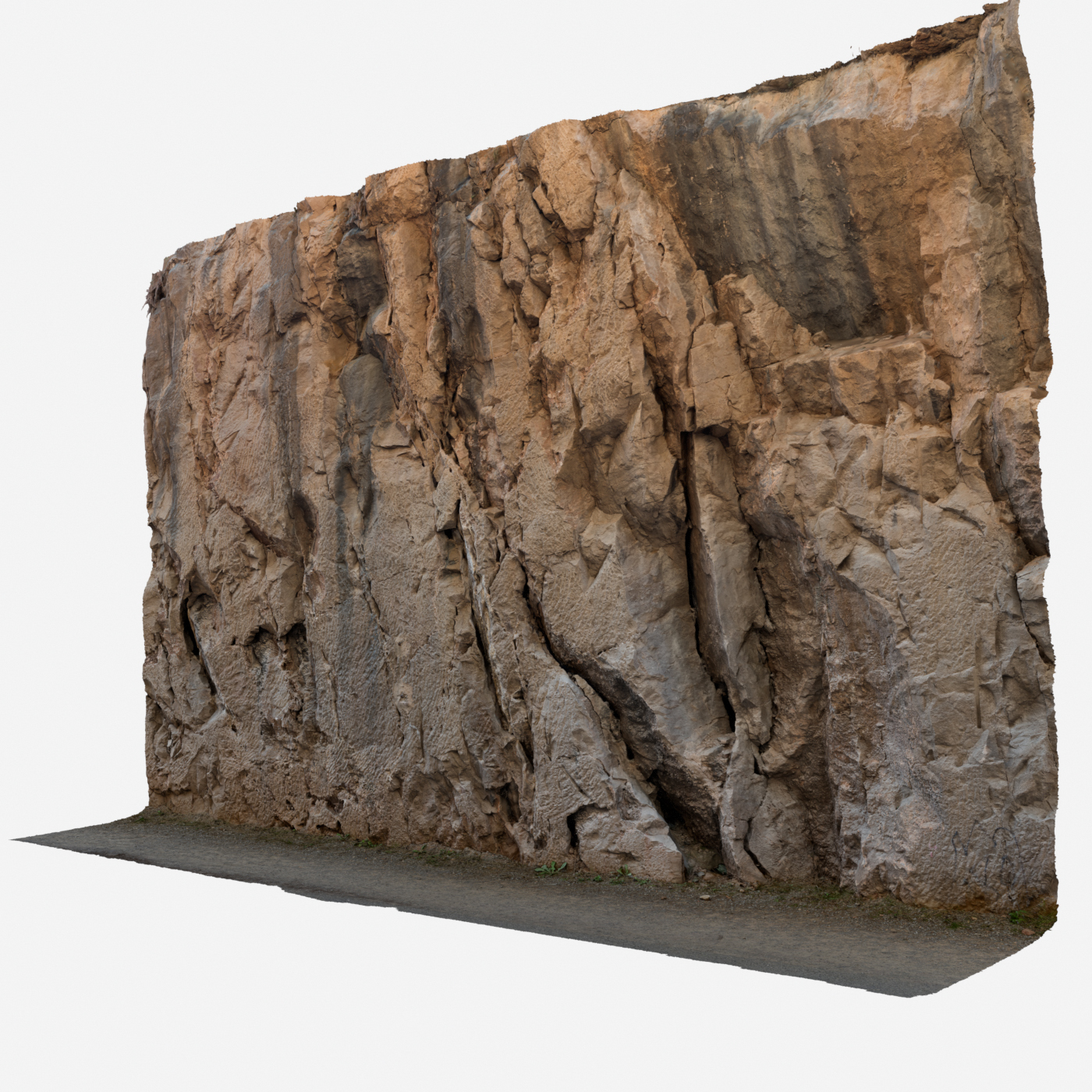 3D scan rock wall - TurboSquid 1525102