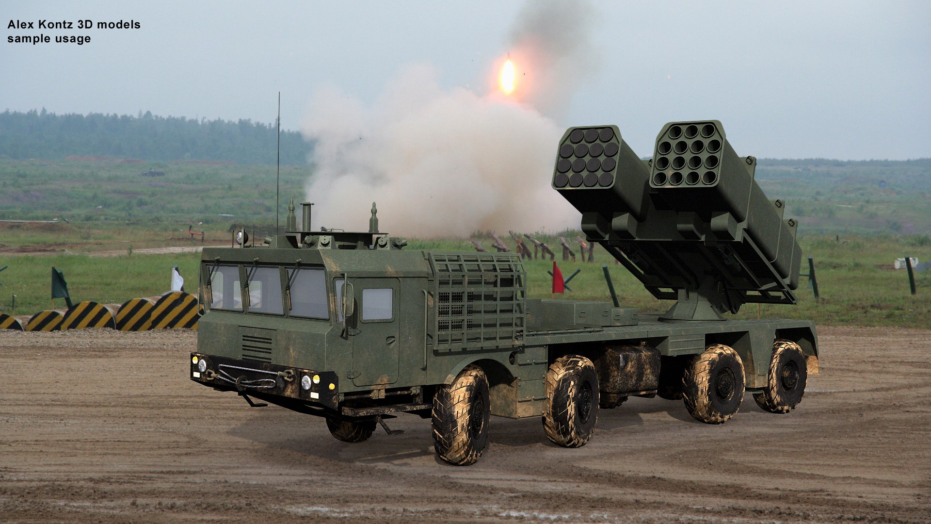 3D model Uragan-1M 220 - TurboSquid 2168012