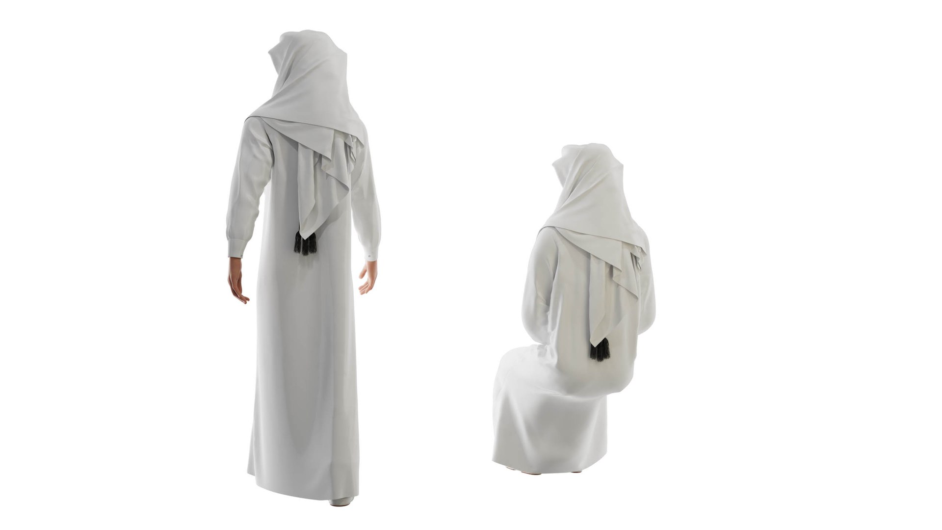 3D Qatari Arab Man - TurboSquid 2138891