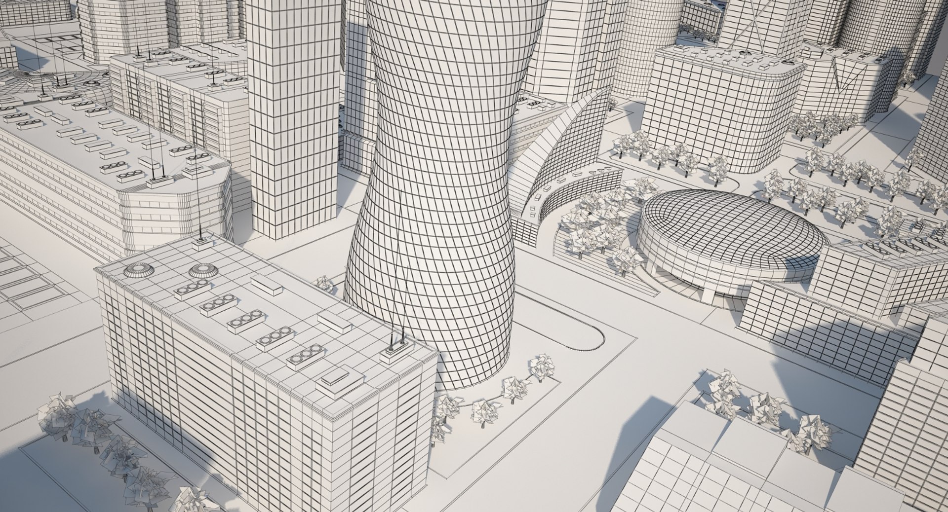 3D Mega City 2 Model - TurboSquid 1207533