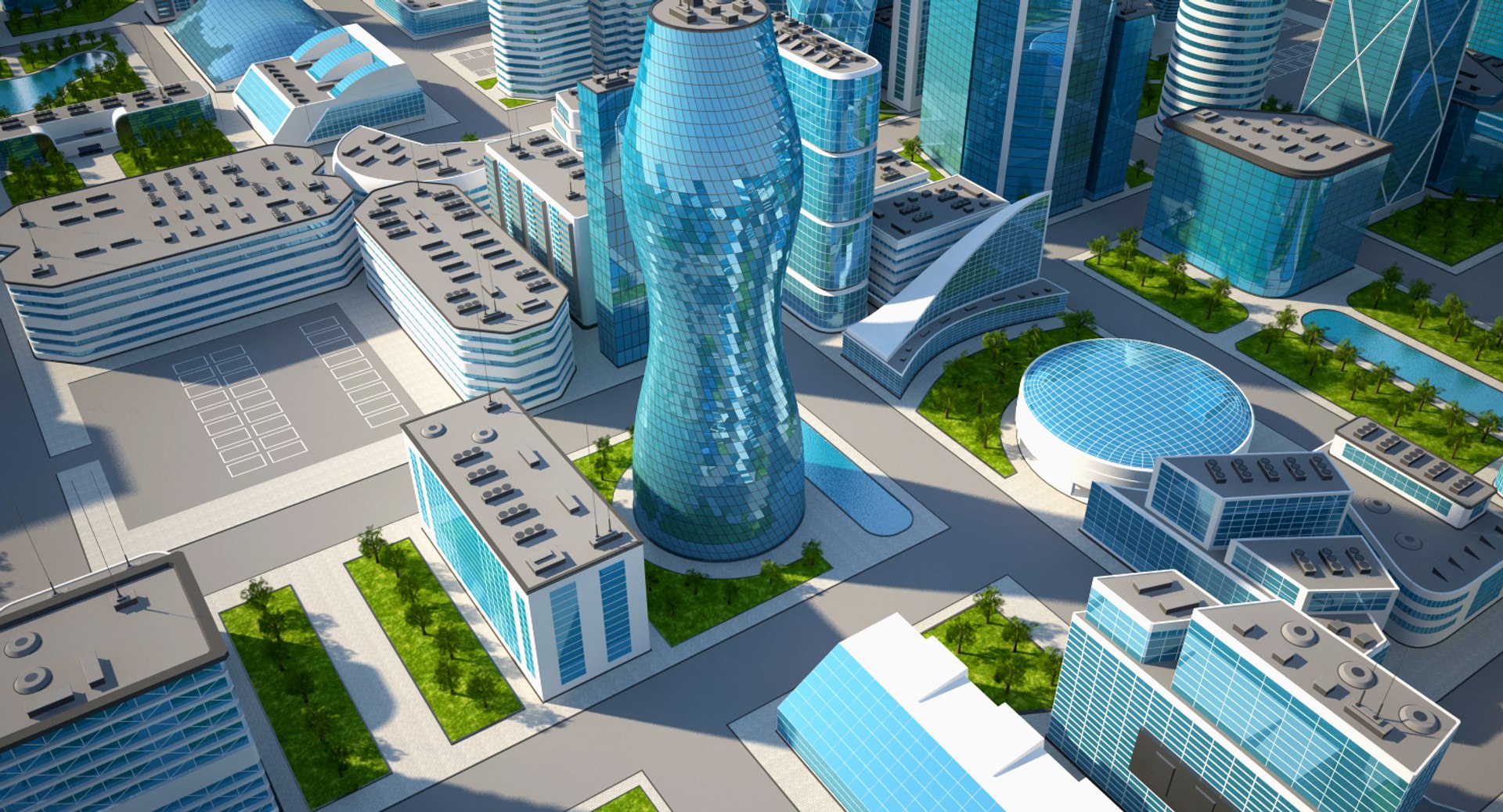 3D Mega City 2 Model - TurboSquid 1207533