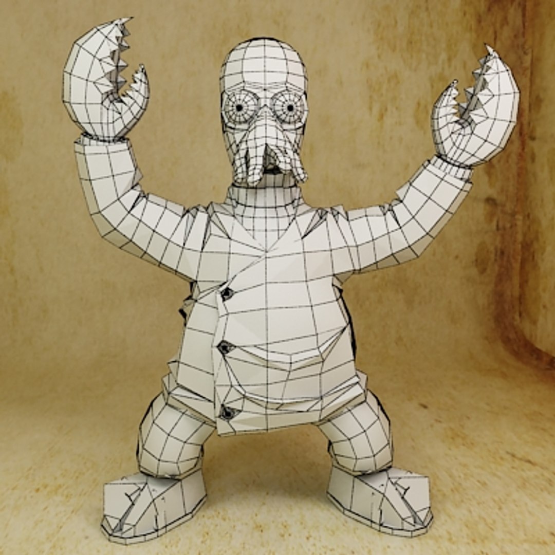 3d Dr Zoidberg