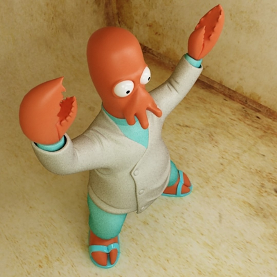 3d Dr Zoidberg