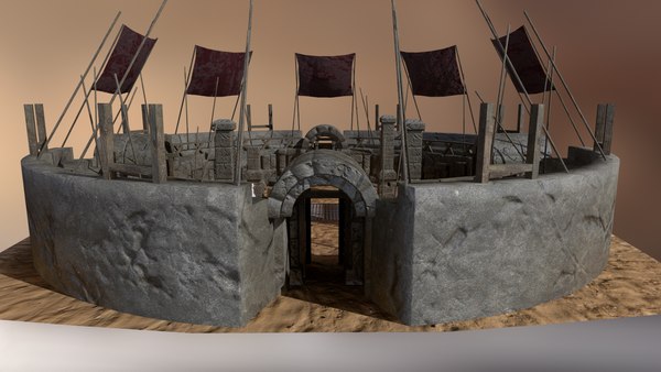 Gladiator Arena 3D model - TurboSquid 1767082