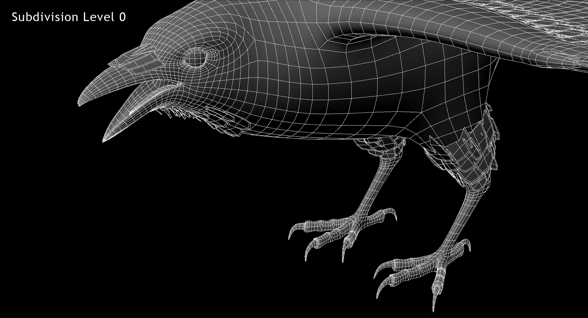 3d taiwan blue magpie animation model