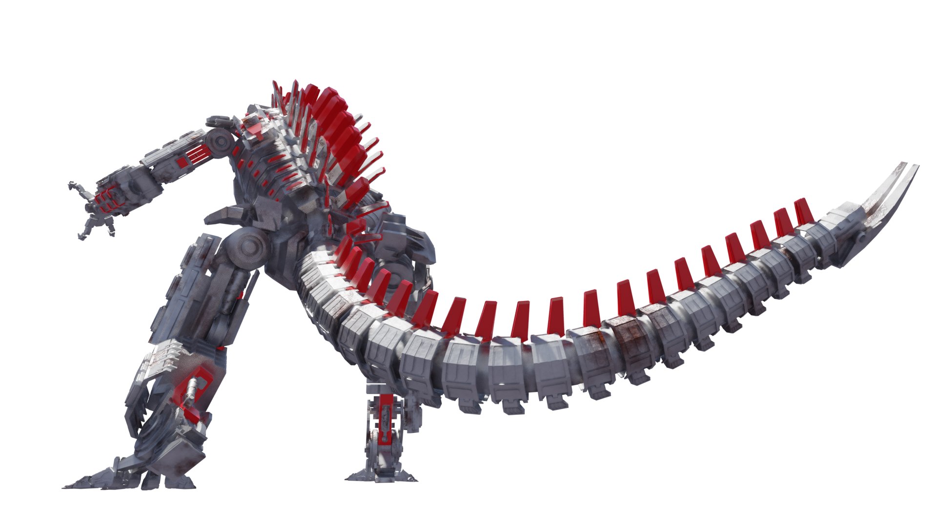 Godzilla Mecha Mechagodzilla 3D Model - TurboSquid 1712702