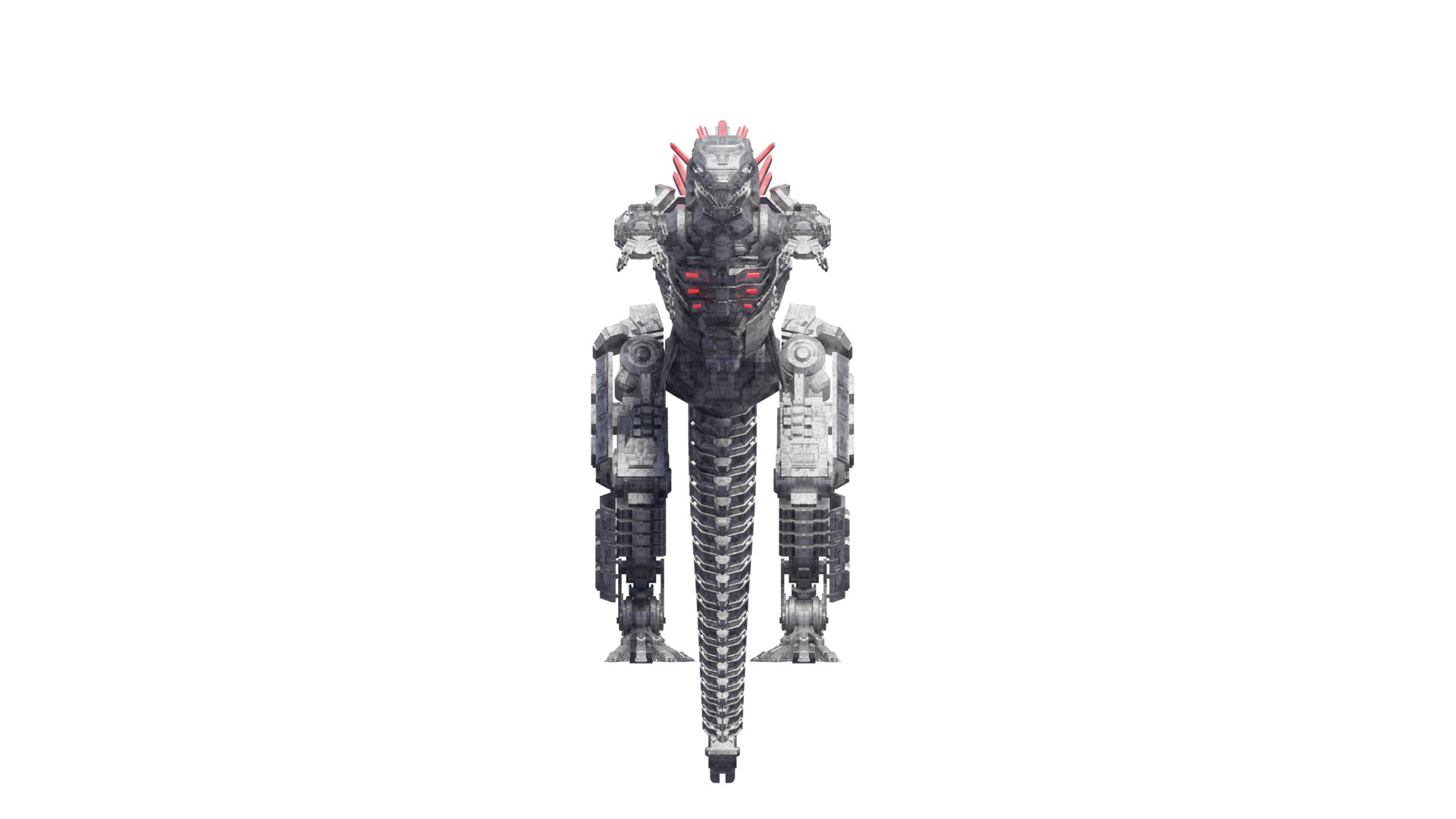 Godzilla Mecha Mechagodzilla 3D Model - TurboSquid 1712702