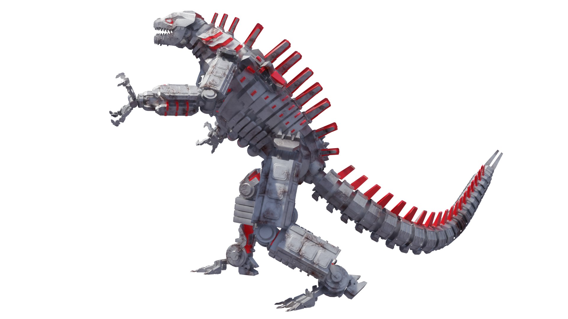 Godzilla Mecha Mechagodzilla 3D Model - TurboSquid 1712702